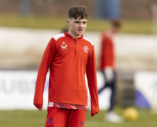 Rangers B Team Forward Findlay Curtis Editorial Stock Photo - Stock ...
