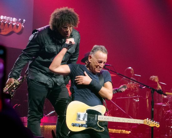 Bruce Springsteen Jake Clemons Editorial Stock Photo - Stock Image ...