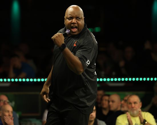 Leonard Gates During World Senior Darts Editorial Stock Photo - Stock ...