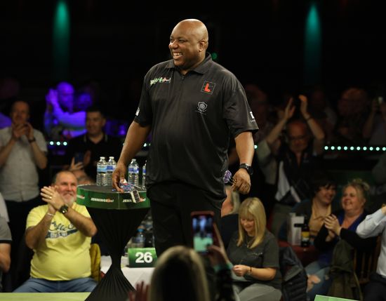 Leonard Gates During World Senior Darts Editorial Stock Photo - Stock ...