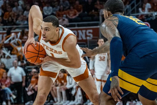 Dylan Disu 1 Texas Longhorns Action Editorial Stock Photo - Stock Image ...