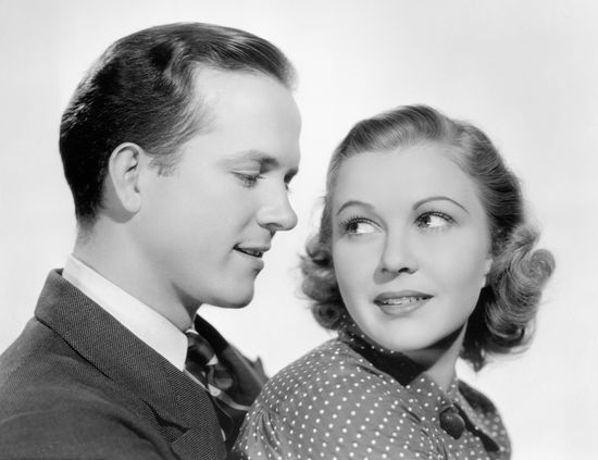 Eric Linden Cecilia Parker Onset Film Editorial Stock Photo - Stock ...