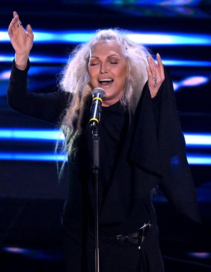 Italian Singer Anna Oxa Performs During Editorial Stock Photo - Stock ...