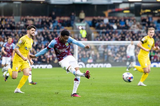 Nathan Tella Burnley Shapes Shoot During Editorial Stock Photo - Stock ...