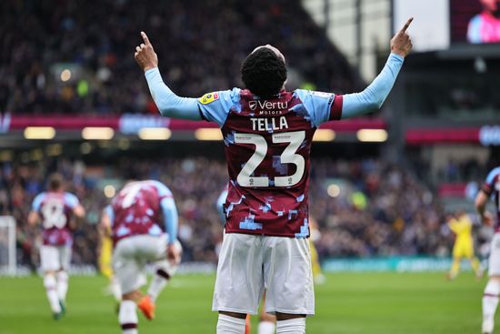 Nathan Tella Burnley Scores His Teams Editorial Stock Photo - Stock ...