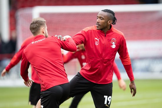 Omar Beckles Leyton Warms Before Sky Editorial Stock Photo - Stock ...