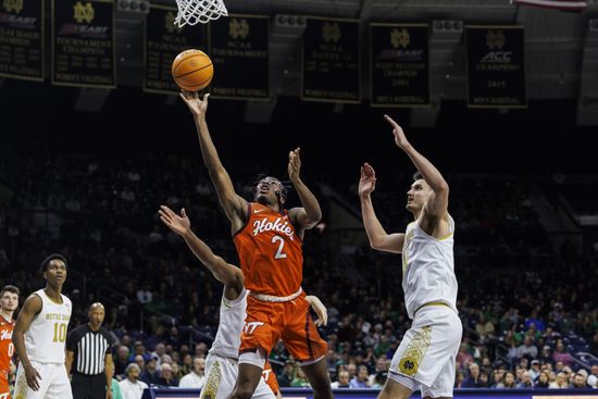 Virginia Tech Guard Mj Collins 2 Editorial Stock Photo - Stock Image ...