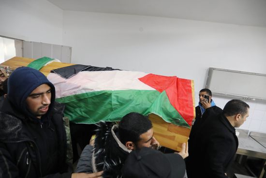 Relatives Palestinian Youssef Darabih Who Died Editorial Stock Photo ...
