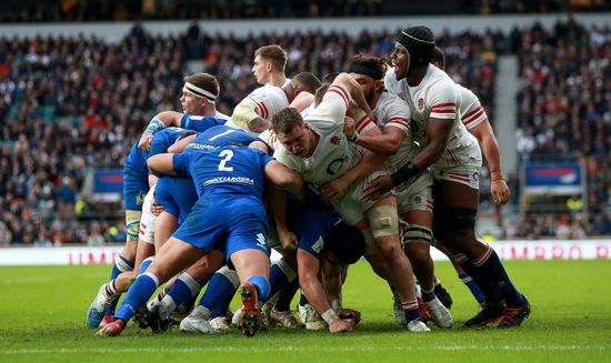 England Vs Italy View Rolling Maul Editorial Stock Photo - Stock Image ...