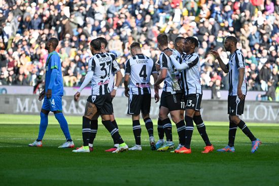 Udineses Jaka Bijol Celebrates After Scoring Editorial Stock Photo ...