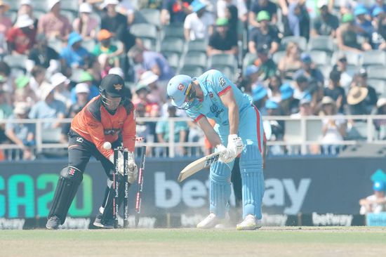 Migael Pretorius Pretoria Capitals Bowled By Editorial Stock Photo ...