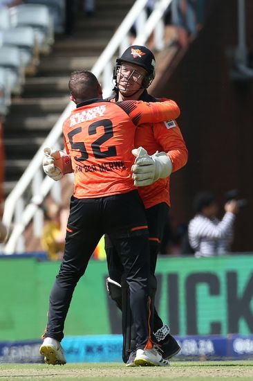 Adam Rossington Sunrisers Eastern Cape Celebrates Editorial Stock Photo ...