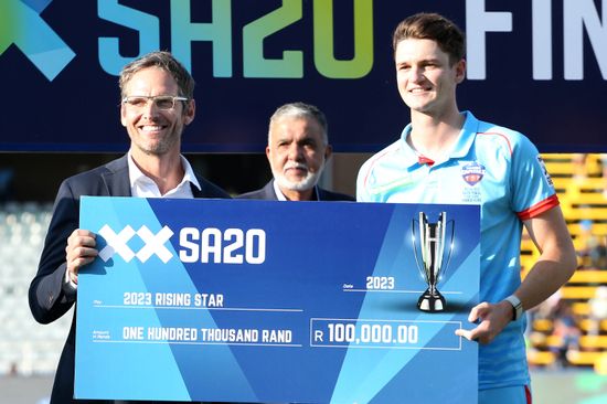 Eathan Bosch Pretoria Capitals Emerging Player Editorial Stock Photo ...