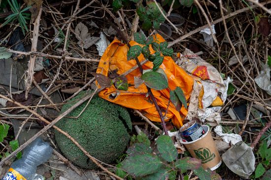 Roadside Litter Fly Tipping Even Abandoned Editorial Stock Photo ...
