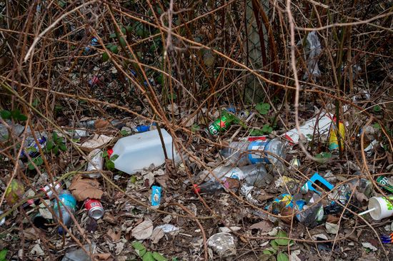 Roadside Litter Fly Tipping Even Abandoned Editorial Stock Photo ...