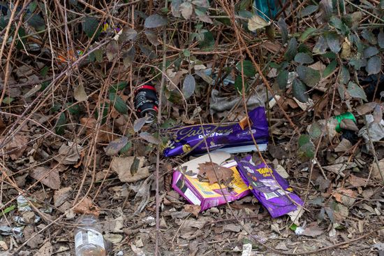 Roadside Litter Fly Tipping Even Abandoned Editorial Stock Photo ...