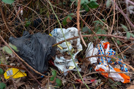 Roadside Litter Fly Tipping Even Abandoned Editorial Stock Photo ...