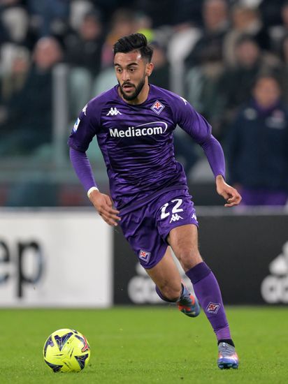 Turin Nicolas Gonzalez Acf Fiorentina During Editorial Stock Photo ...