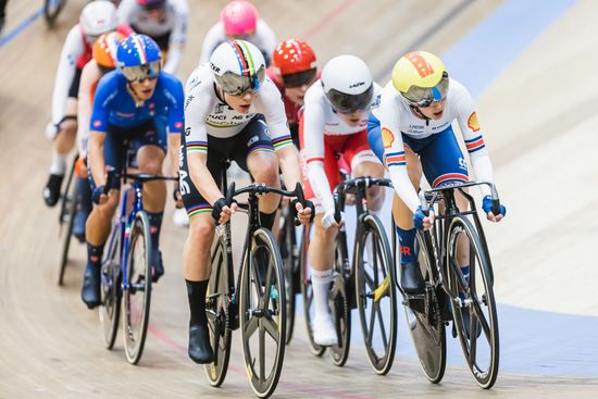 Elinor Barker Great Britain Womens Madison Editorial Stock Photo ...