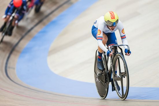 Elinor Barker Great Britain Womens Madison Editorial Stock Photo ...