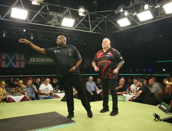 Leonard Gates During World Senior Darts Editorial Stock Photo - Stock ...