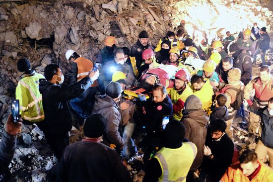 Woman Being Rescued Alive On Day Editorial Stock Photo - Stock Image ...