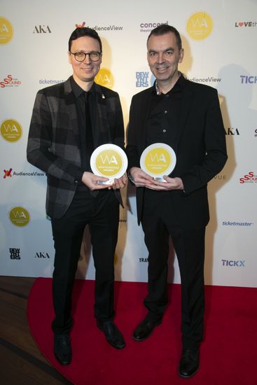 Bruce Oneil Matt Smith Accept Award Editorial Stock Photo - Stock Image ...