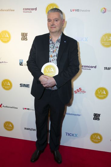 Stuart Porter Accepts Award Best Lighting Editorial Stock Photo - Stock ...