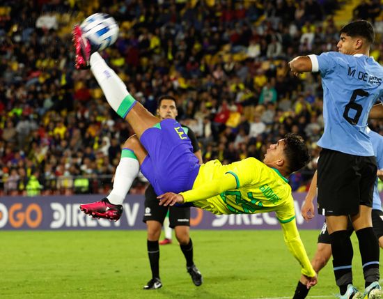 Giovane Santana L Brazil Vies Ball Editorial Stock Photo - Stock Image ...