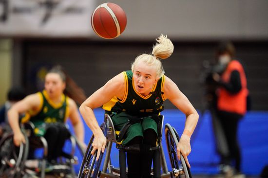 Amber Merritt Aus Wheelchair Basketball 3rd Editorial Stock Photo ...