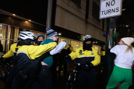 Police Make Arrest Eagles Fans Gather Editorial Stock Photo - Stock ...