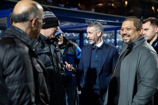 Will Ferrell Ruben Gnanalingam Qpr Vicechairman Editorial Stock Photo ...