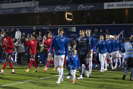 Sam Field Qpr Leads Out Qpr Editorial Stock Photo - Stock Image ...