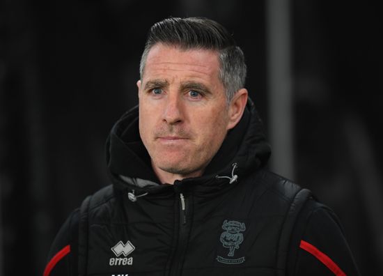 Mark Kennedy Manager Lincoln City Editorial Stock Photo - Stock Image ...