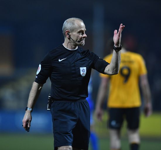 Referee Andy Woolmer Editorial Stock Photo - Stock Image | Shutterstock