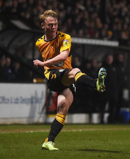 Liam Bennett Cambridge United Editorial Stock Photo - Stock Image ...