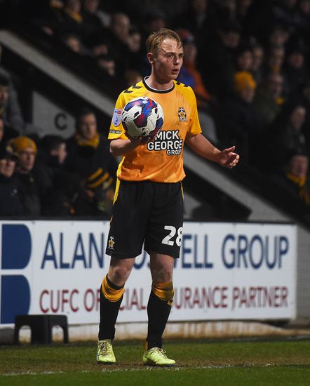 Liam Bennett Cambridge United Editorial Stock Photo - Stock Image ...