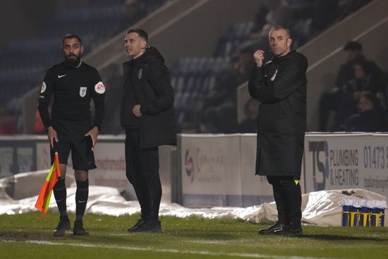 Colchester United Manager Matt Bloomfield Editorial Stock Photo - Stock ...