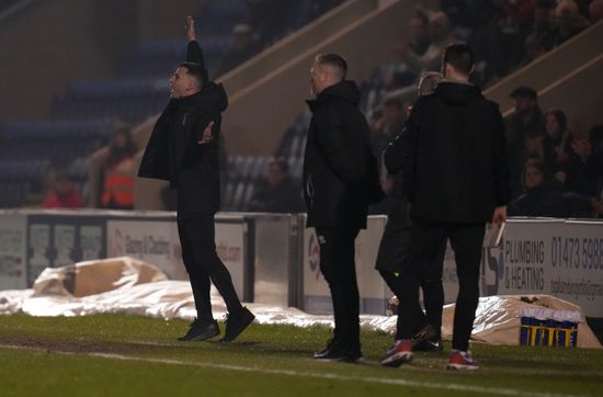 Colchester United Manager Matt Bloomfield Editorial Stock Photo - Stock ...