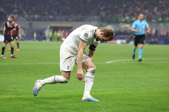 Harry Kane Tottenham Hotspur Loos Dejected Editorial Stock Photo ...