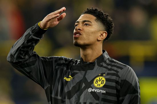 Jude Bellingham Borussia Dortmund Blows Kiss Editorial Stock Photo ...