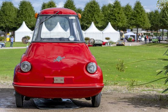 Vintage Scootacar Great Britain 1959 1cylinder Editorial Stock Photo ...