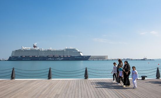 Doha Cruise Ship Terminal Mina District Editorial Stock Photo - Stock ...
