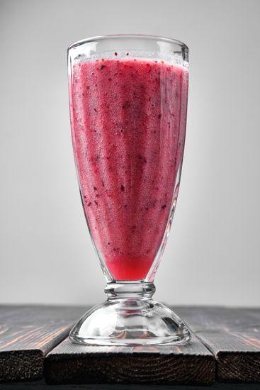 Black Currant Raspberries Smoothie Editorial Stock Photo - Stock Image ...