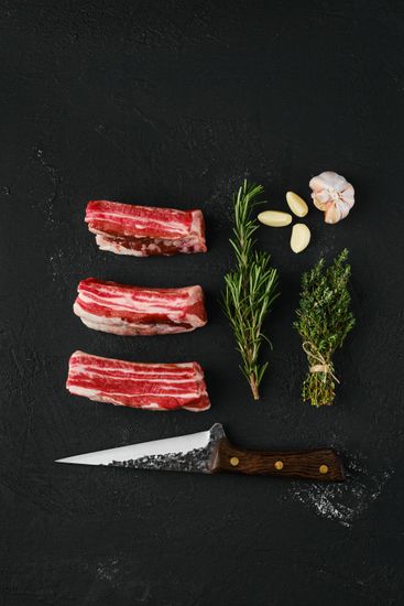 Top View Raw Beef Short Ribs Editorial Stock Photo - Stock Image ...