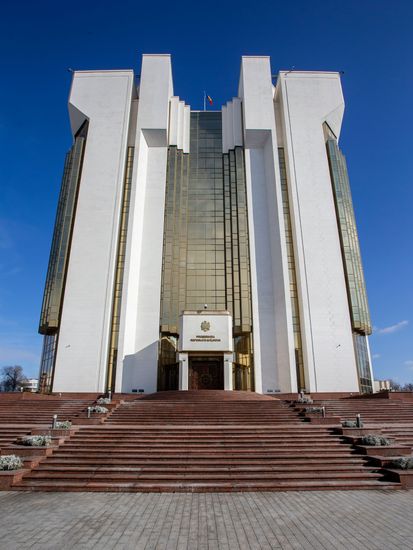 Presidential Palace Chisinau Moldova 13 February Editorial Stock Photo ...
