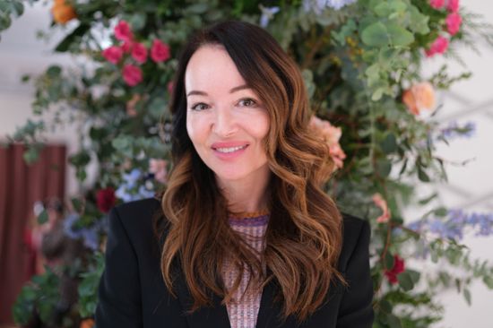 Ana Antic Poses During Portrait Session Editorial Stock Photo - Stock ...