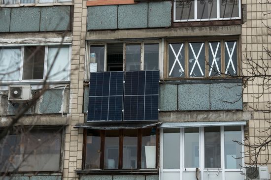 Taped Windows Protect Against Blast Wave Editorial Stock Photo - Stock ...