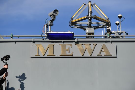 Polish Mine Destroyer Orp Mewa Moored Editorial Stock Photo - Stock ...