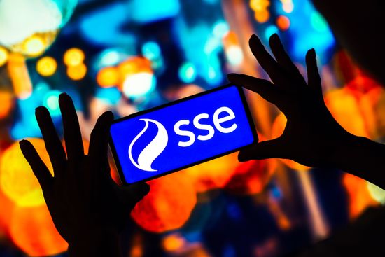 This Photo Illustration Sse Plc Logo Editorial Stock Photo - Stock ...